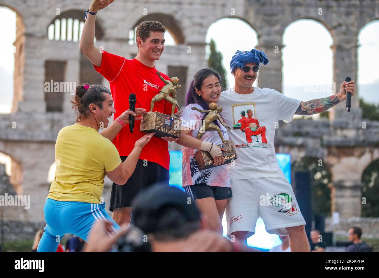 Erlend Fagerli from Norway and Caitlyn Schrepfer from the USA are the ...