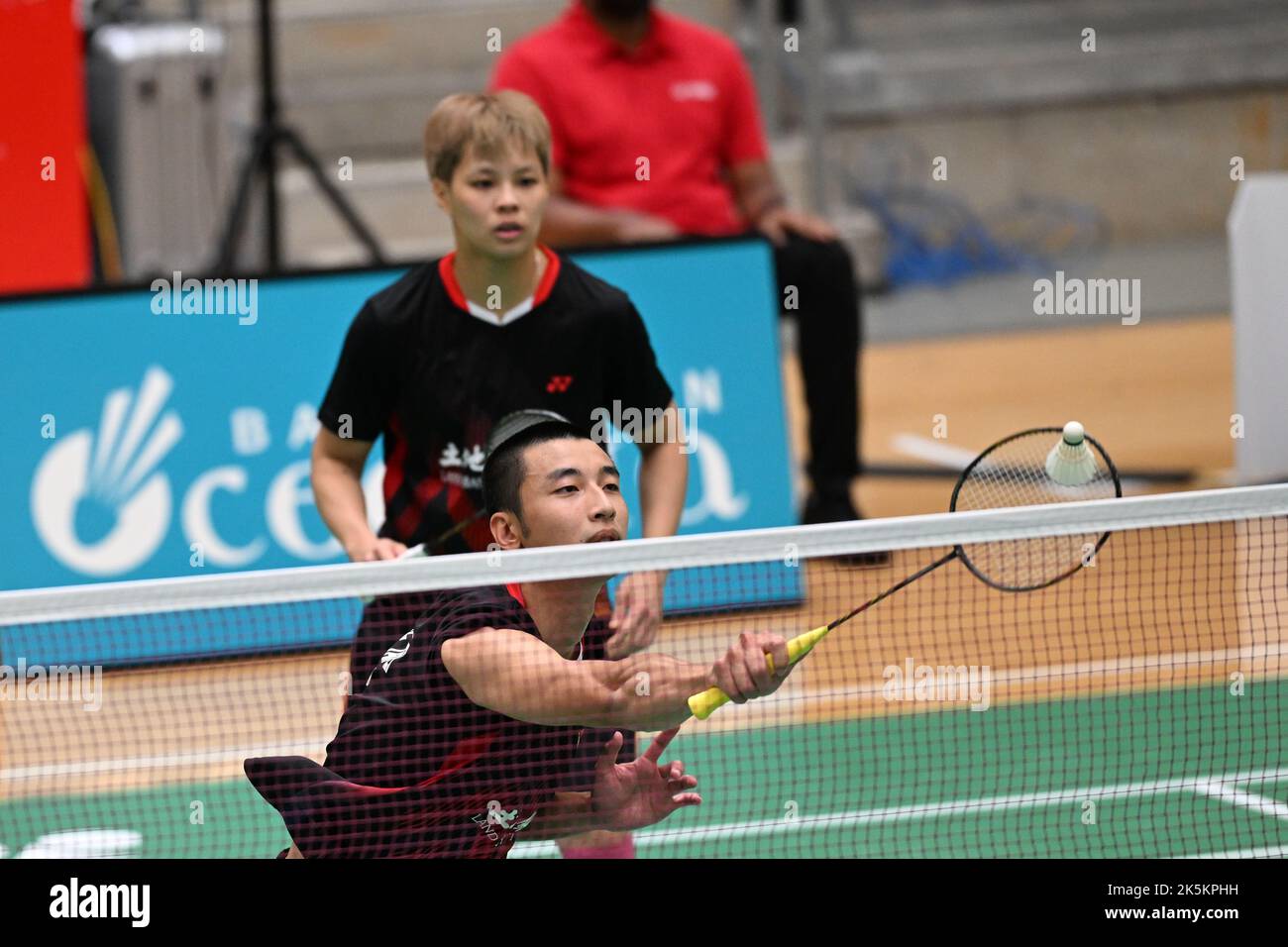 Sydney, Australia. 09th Oct, 2022. Yang Ching Tun (back) and Chen Xin ...