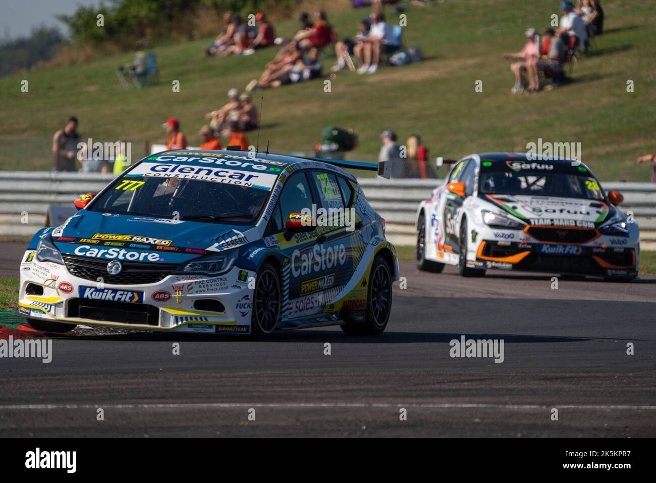 BTCC - British Touring Car Championship Thruxton 2022 Stock Photo - Alamy