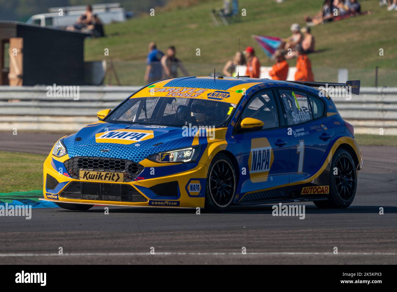 BTCC - British Touring Car Championship Thruxton 2022 Stock Photo - Alamy