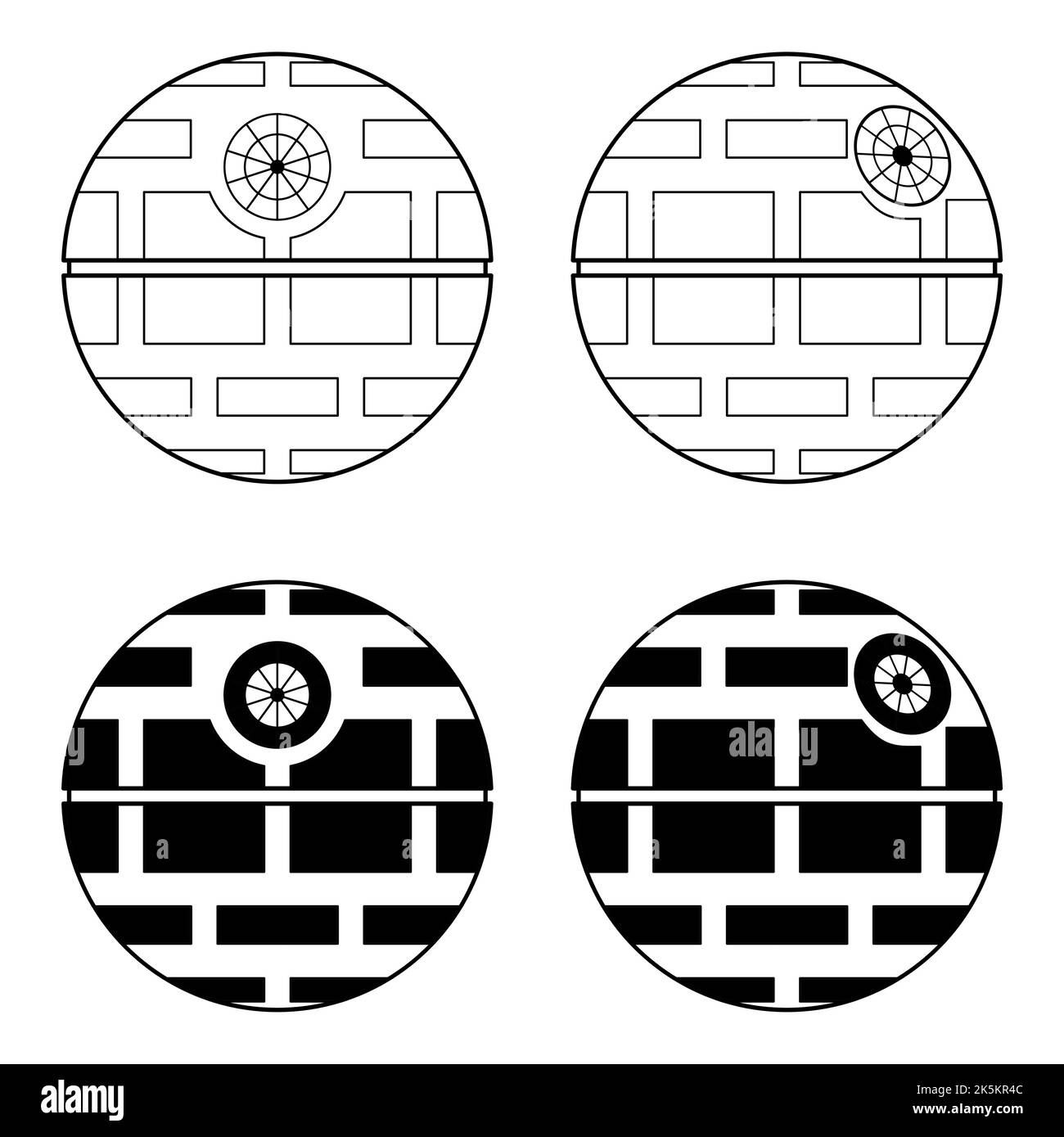 Star wars vector vectors Black and White Stock Photos & Images - Alamy