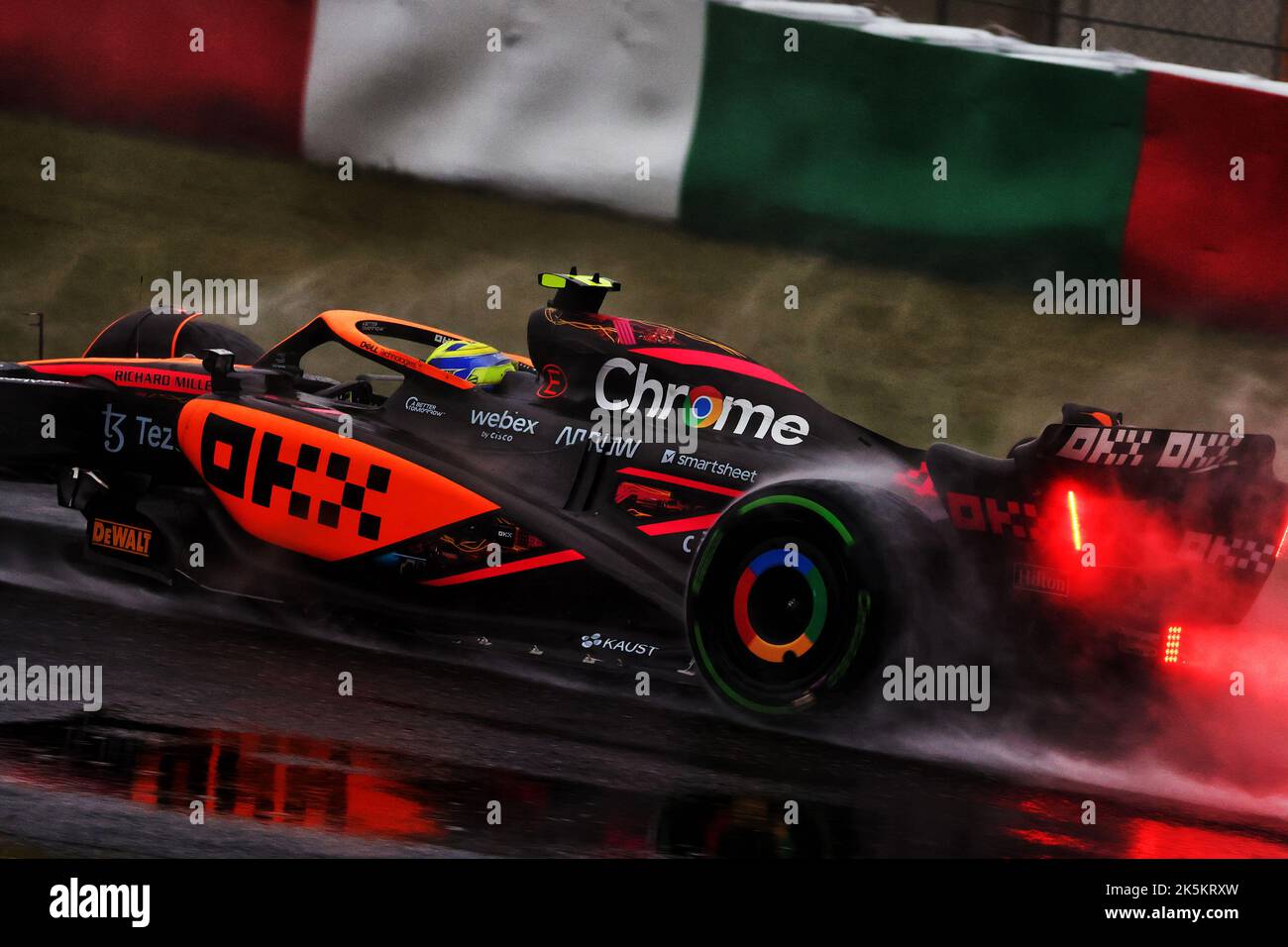 Suzuka, Japan. 9th Oct 2022. Lando Norris (GBR) McLaren MCL36. Japanese ...