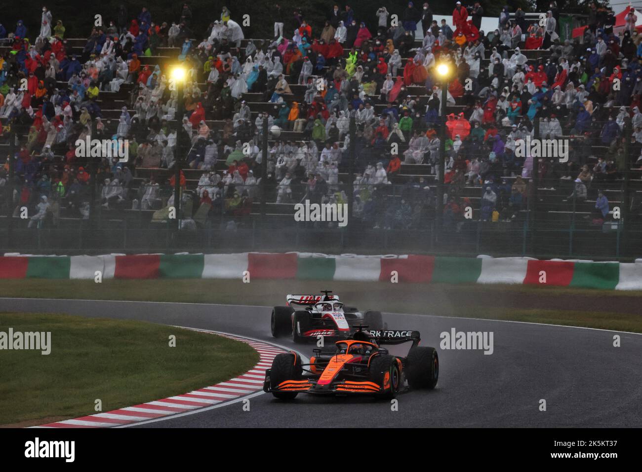 Suzuka, Japan. 9th Oct 2022. Daniel Ricciardo (AUS) McLaren MCL36 ...