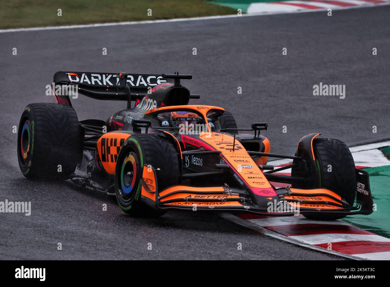 Suzuka, Japan. 9th Oct 2022. Daniel Ricciardo (AUS) McLaren MCL36 ...