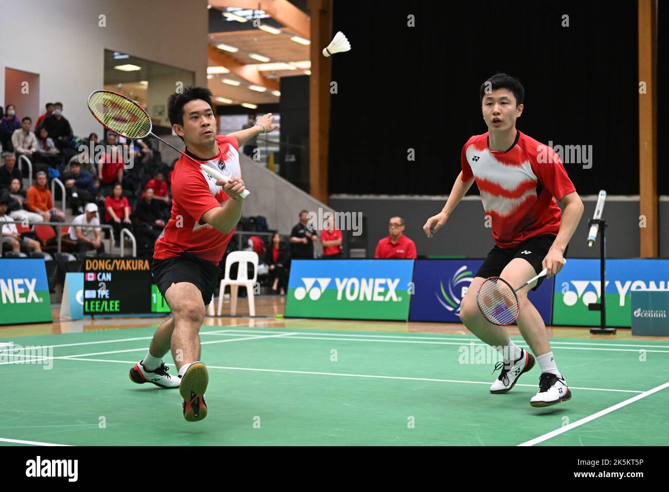 Sydney, Australia. 09th Oct, 2022. Nyl Yakura (L) and Adam Xingyu Dong ...