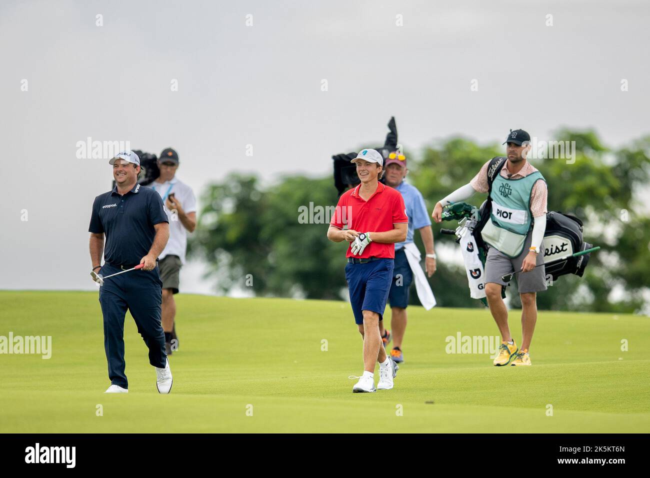 BANGKOK, THAILAND - OCTOBER 9: Patrick Reed of United States of America ...