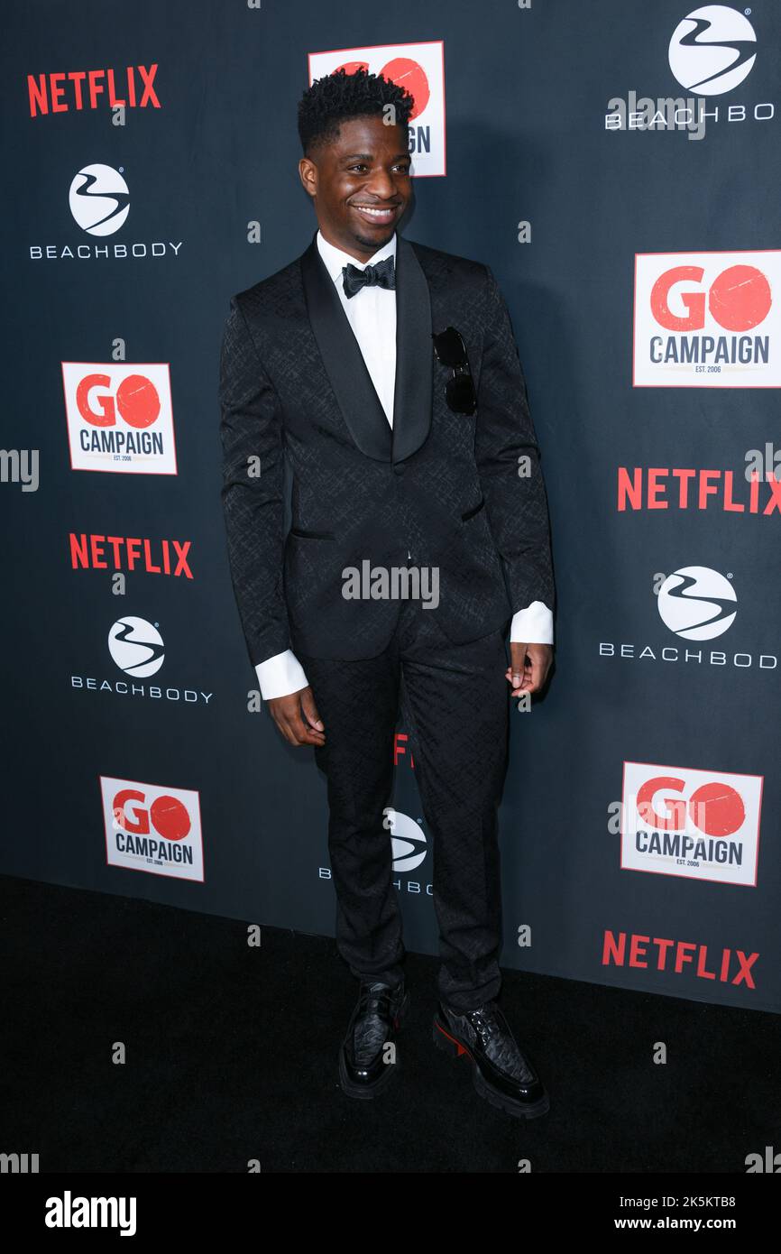 October 8, 2022, Los Angeles, California, USA: SAMUEL ARNOLD arrrives ...