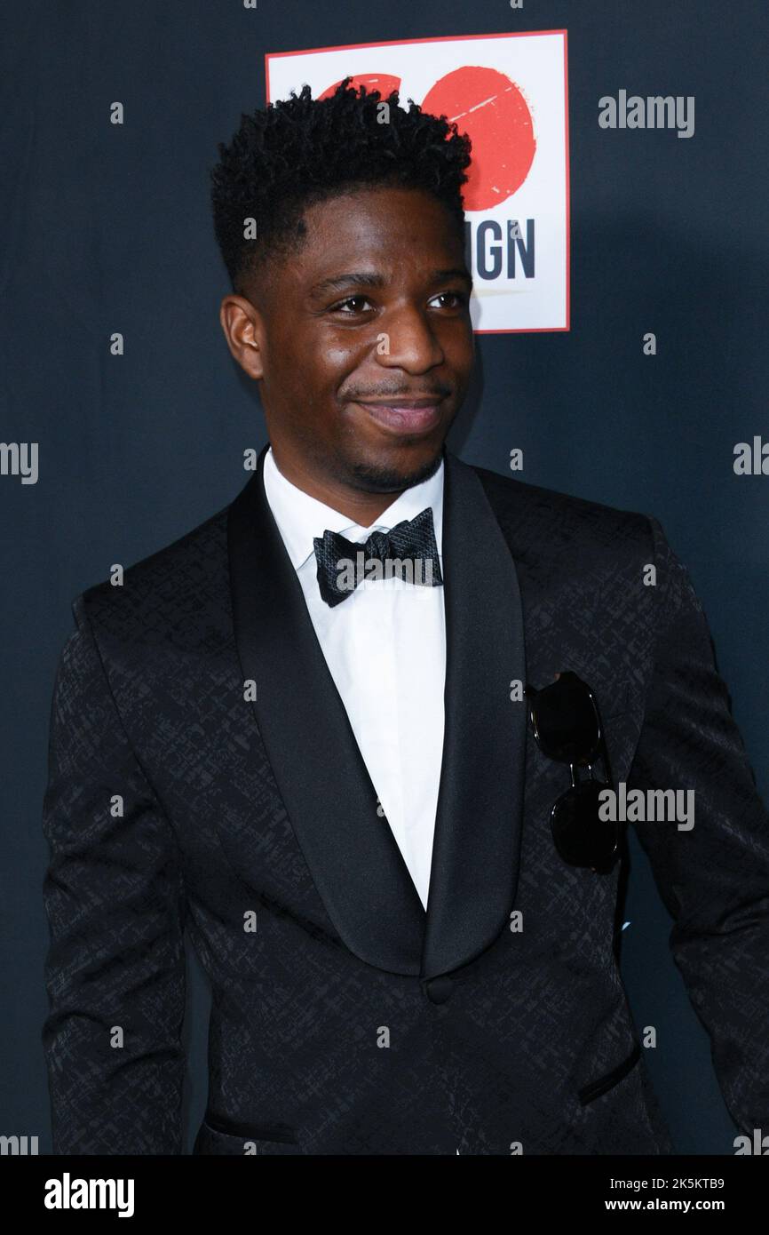 October 8, 2022, Los Angeles, California, USA: SAMUEL ARNOLD arrrives ...