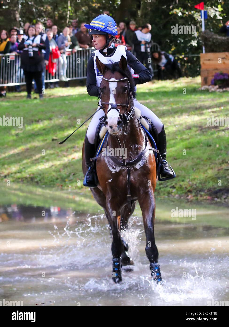 ENSCHEDE, NETHERLANDS - OCTOBER 8: Sara Algotsson Ostholt with Dynamite ...