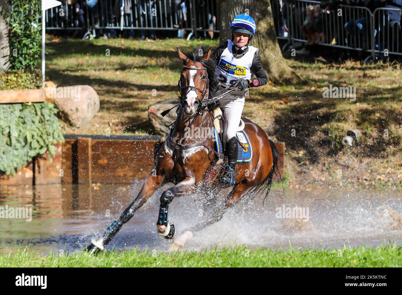 ENSCHEDE, NETHERLANDS - OCTOBER 8: Sara Algotsson Ostholt with Dynamite ...