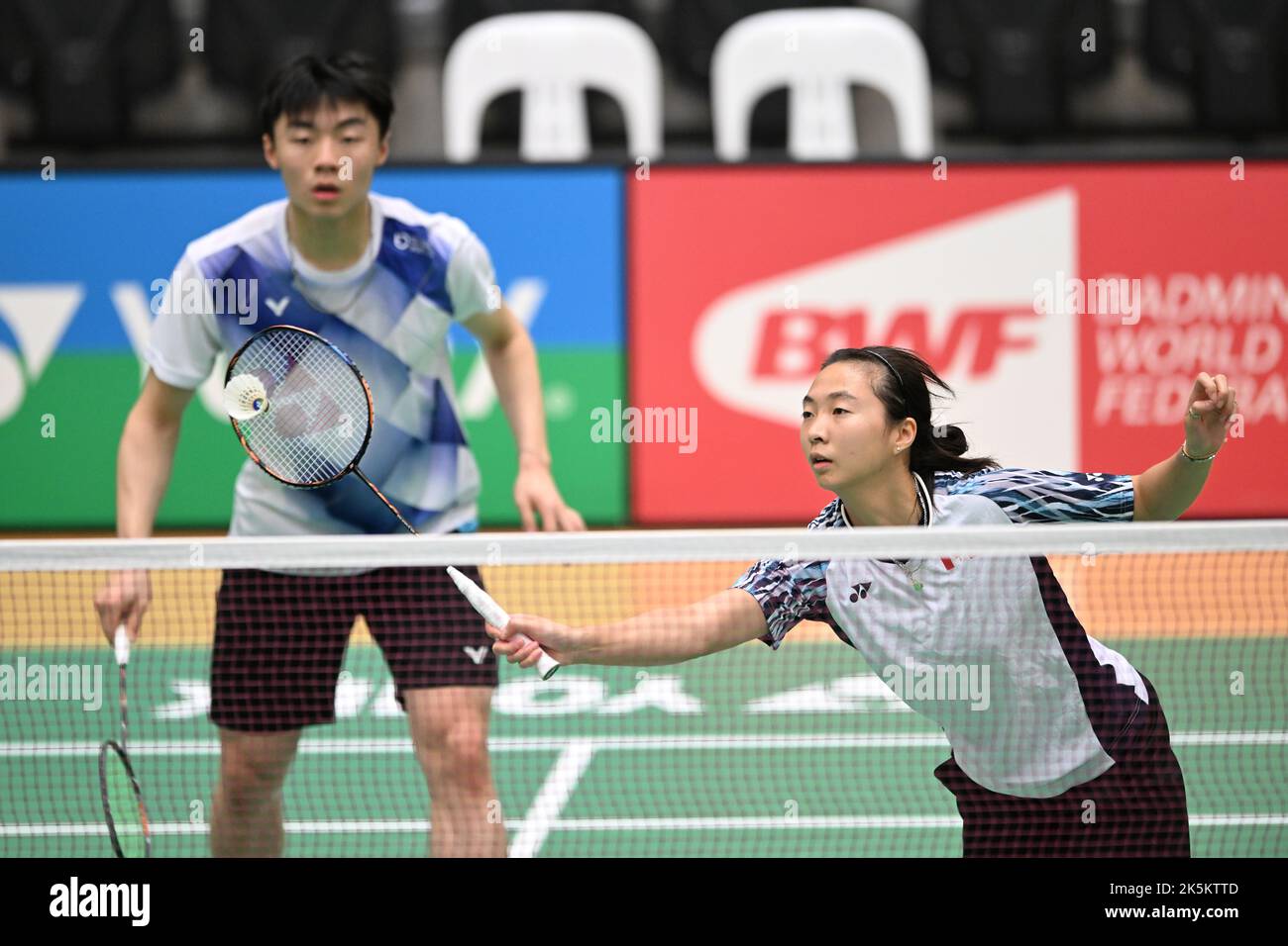 Sydney, Australia. 07th Oct, 2022. Ricky Tang (Australia) (L) and ...