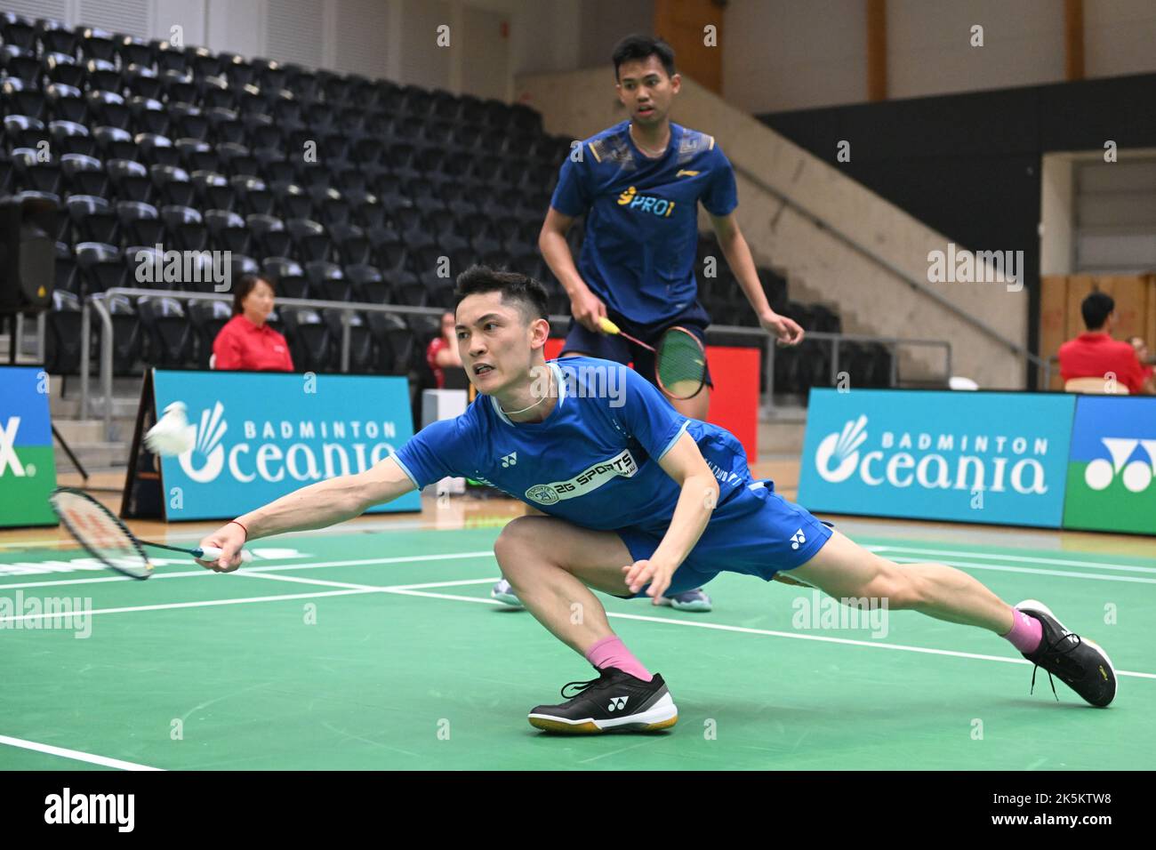 Sydney, Australia. 08th Oct, 2022. Kenneth Zhe Hooi Choo (front) and ...