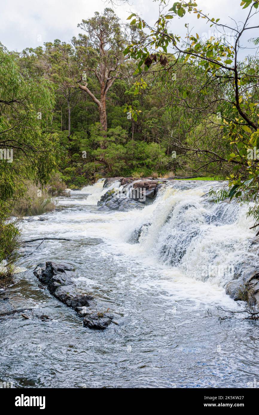 Yalgardup Falls, also known as Kevill Road Waterfall, Kevill Road East ...