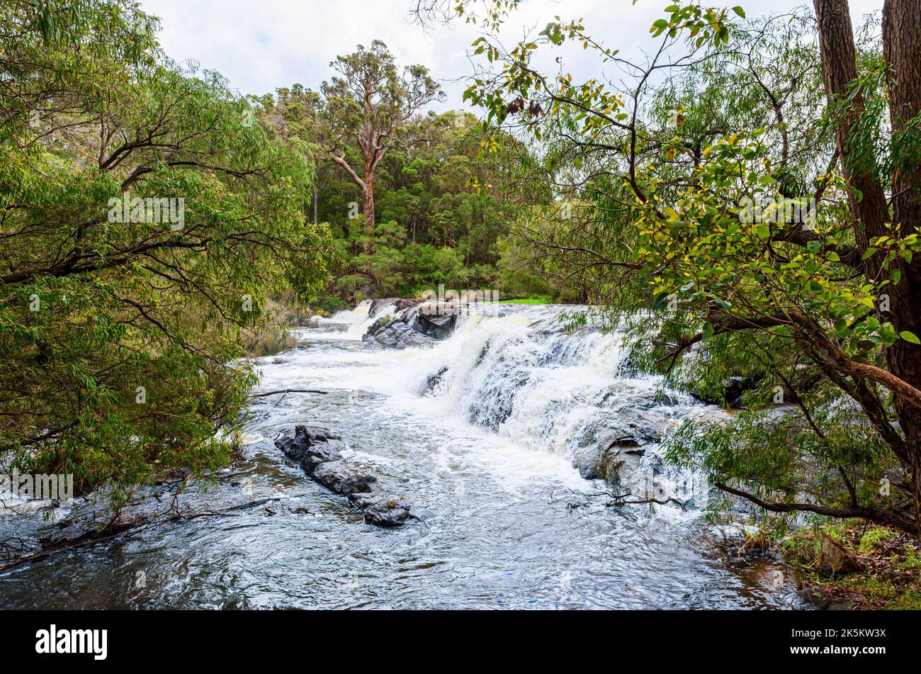 Yalgardup Falls, also known as Kevill Road Waterfall, Kevill Road East ...