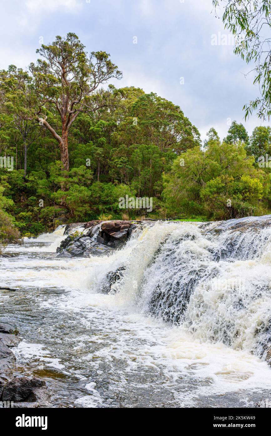 Yalgardup Falls, also known as Kevill Road Waterfall, Kevill Road East ...