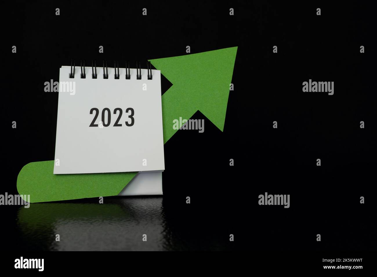 Year 2023 Economic Growth And Recovery After Financial Crisis Concept