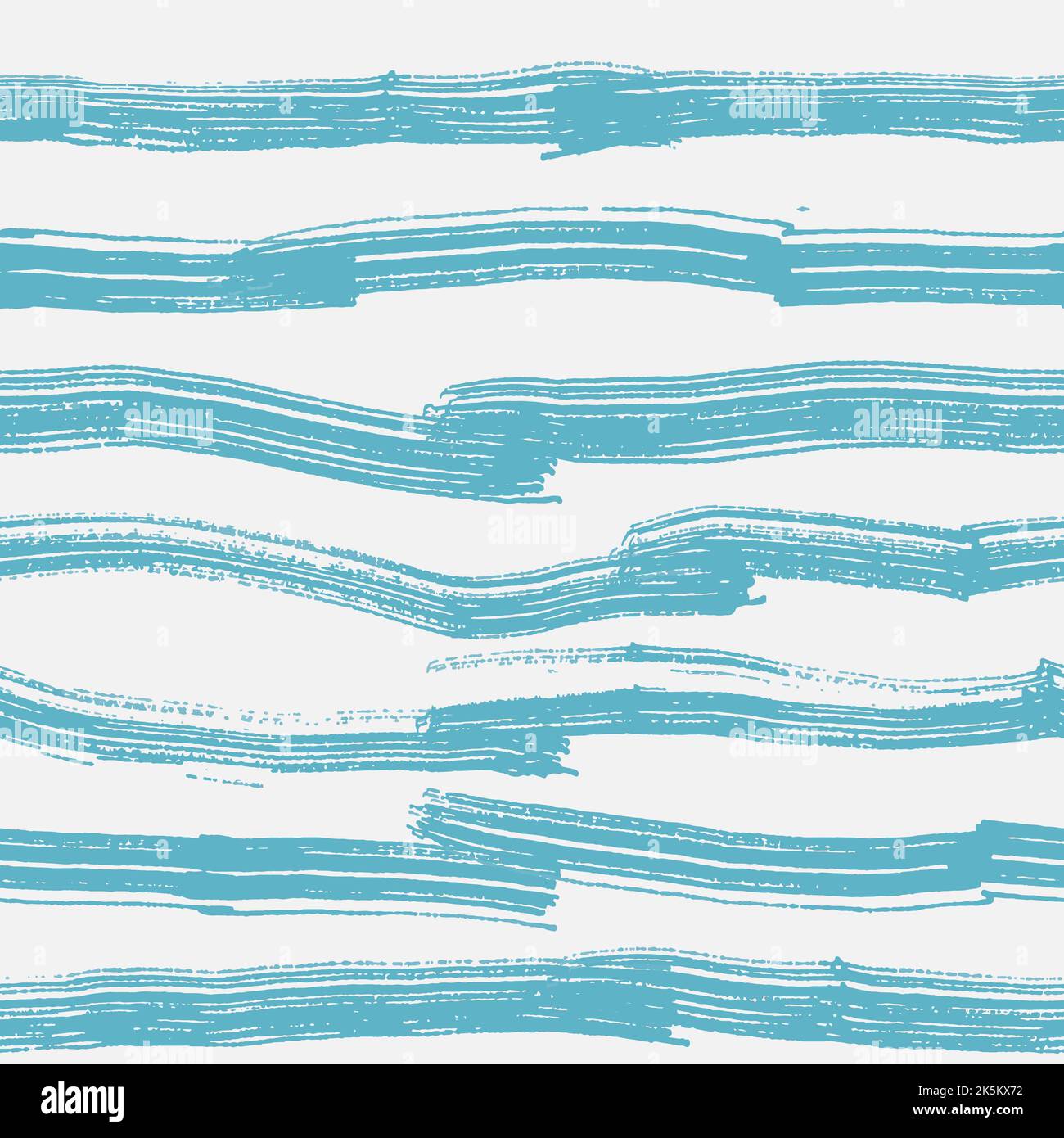 Watercolor handdrawn rough stripes vector seamless pattern. Elegant ...