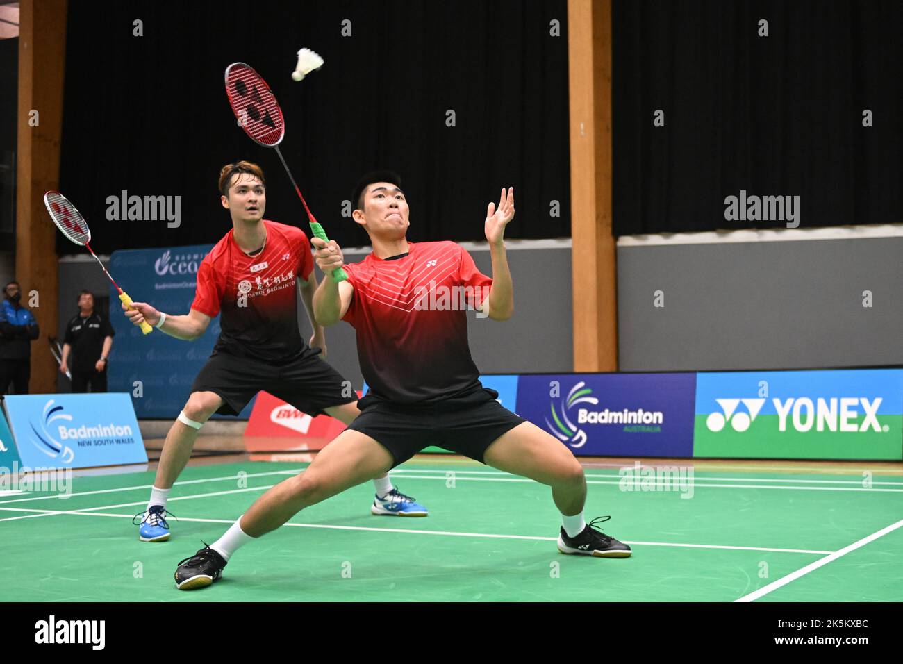 Joshua Hurlburt-Yu (L) and Jason Anthony Ho-Shue (R) of Canada seen in ...