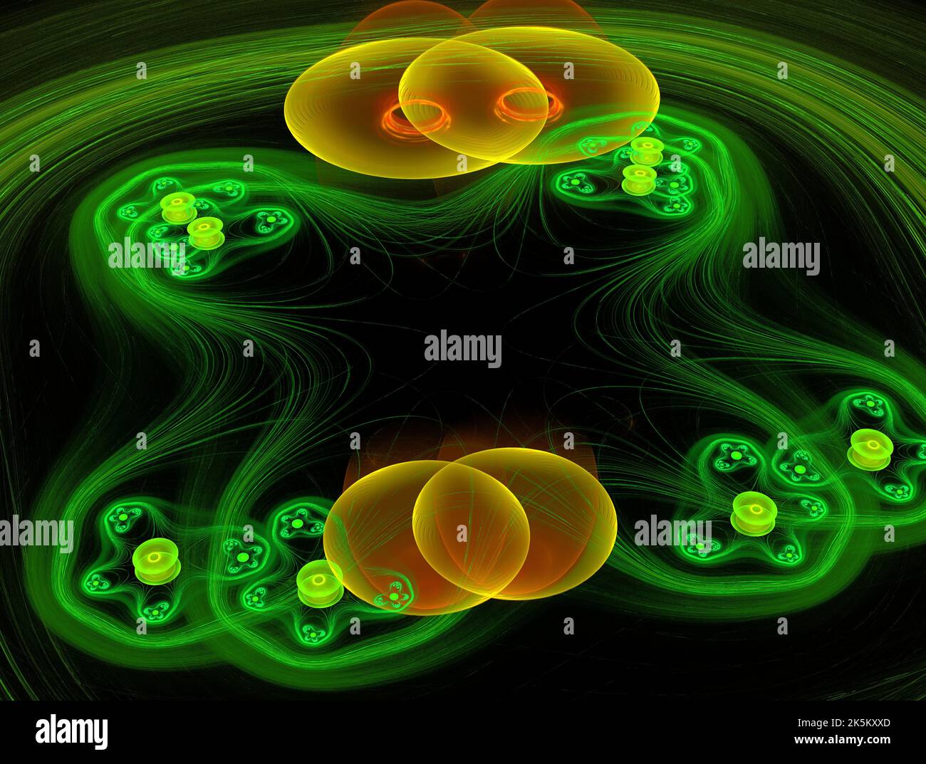 Imaginatory lush fractal texture image abstract background Stock Photo ...