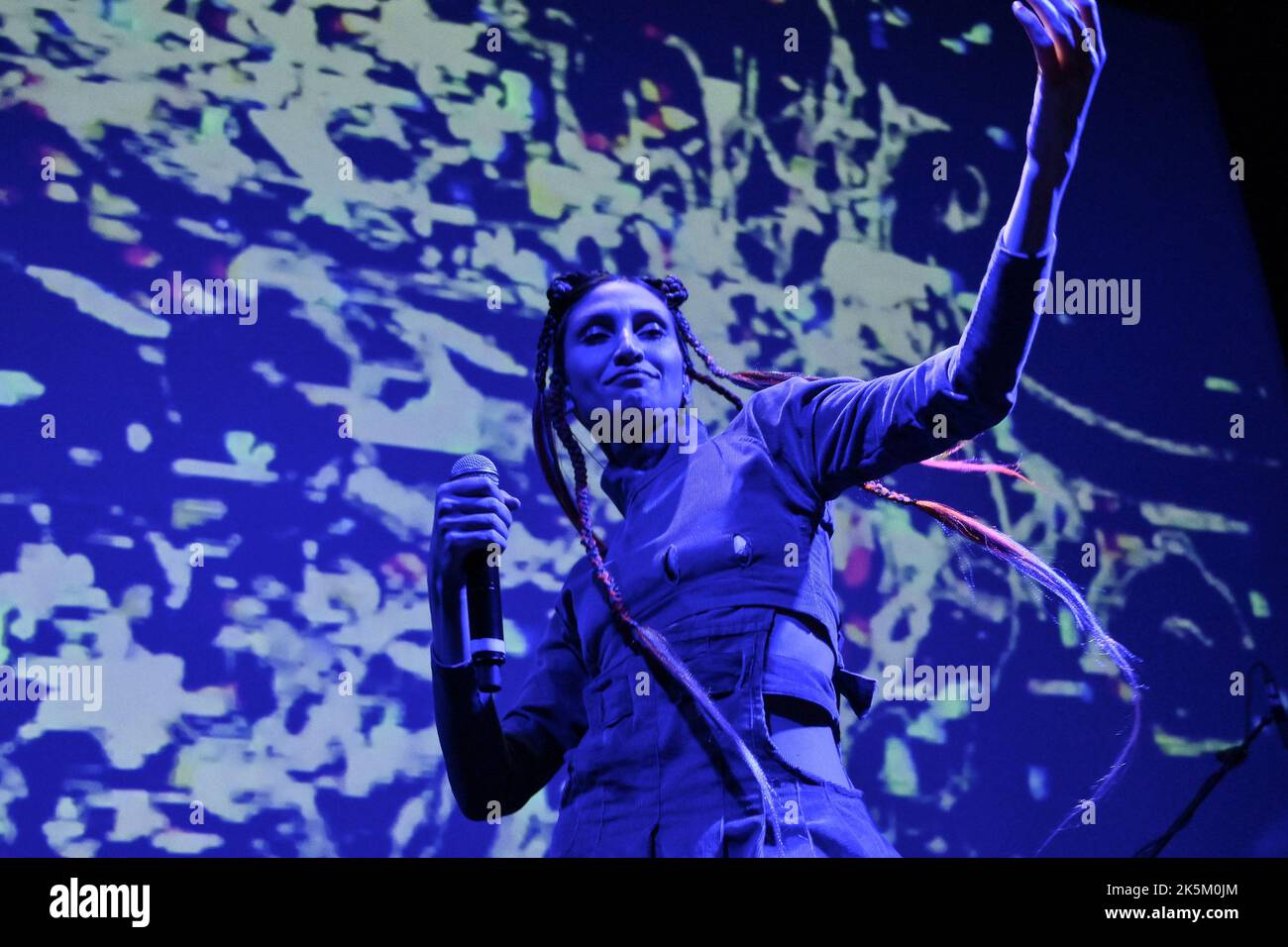 Nava during the Concert at Roma Europa Festival 2022 on October 8, 2022 ...