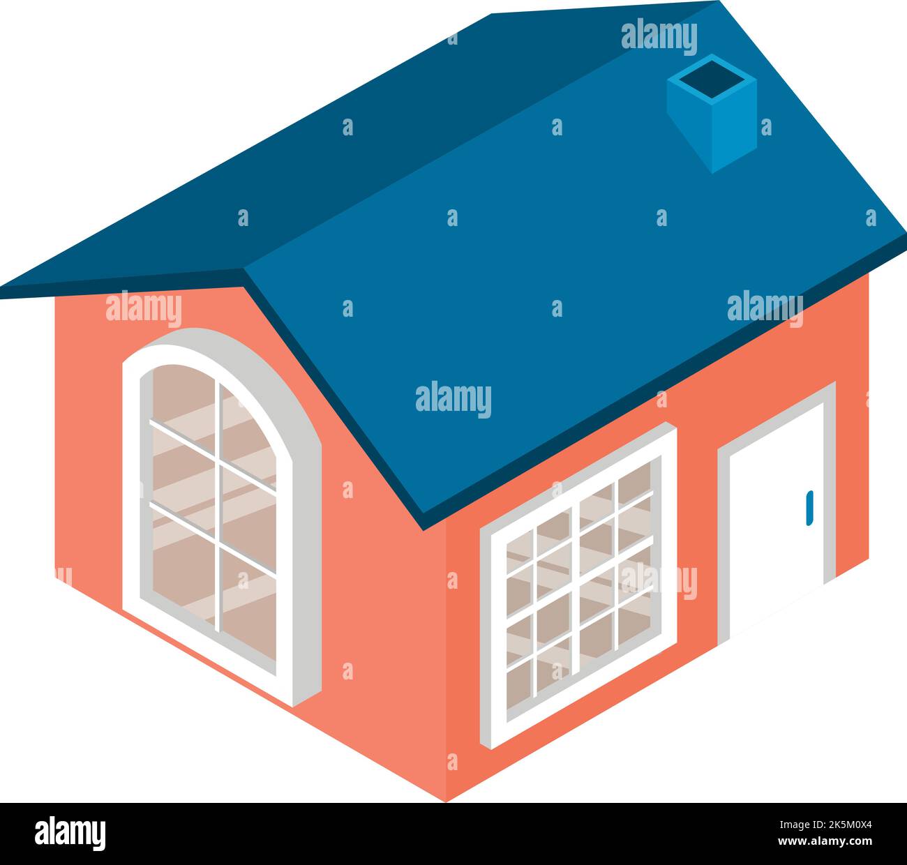 One story dwelling Stock Vector Images - Alamy