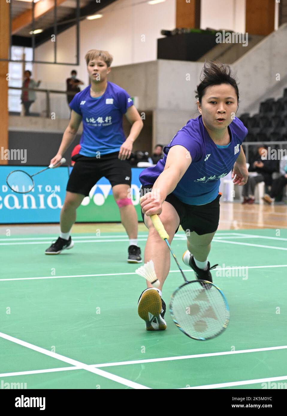 Sydney, Australia. 09th Oct, 2022. Yang Ching Tun (L) and Chang Ching ...