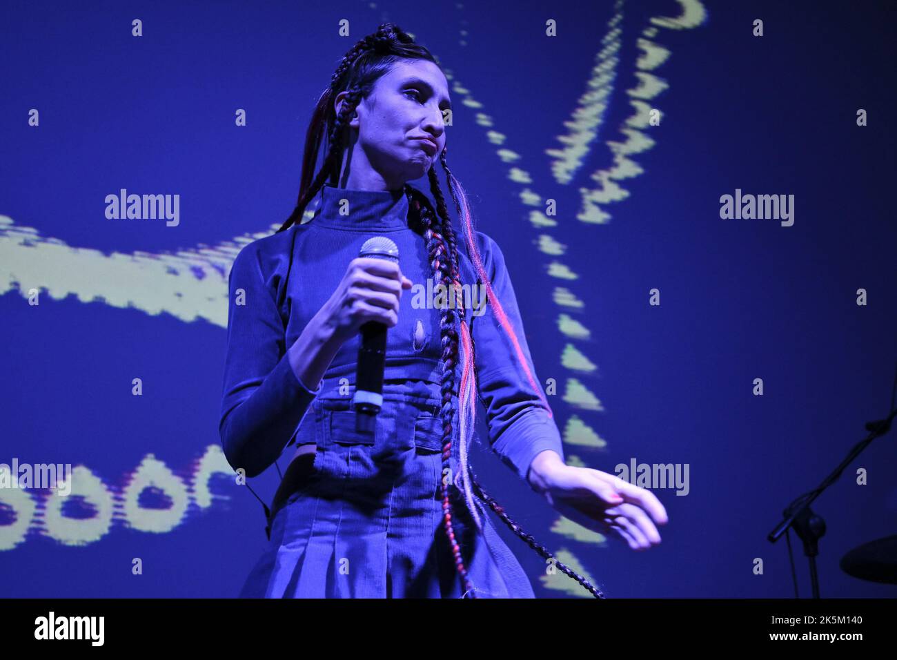 Nava during the Concert at Roma Europa Festival 2022 on October 8, 2022 ...