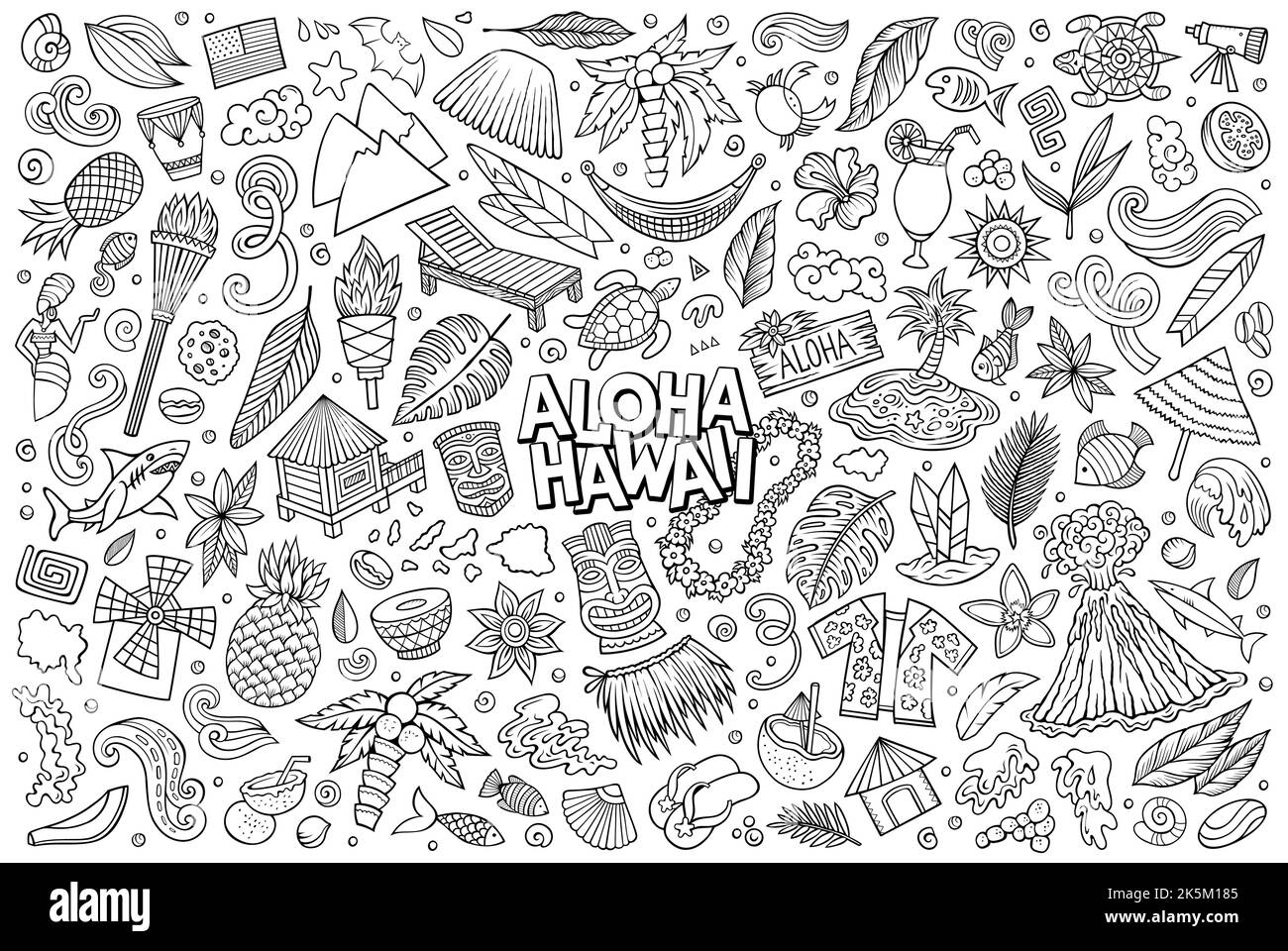 Native hawaiian tree Cut Out Stock Images & Pictures - Alamy