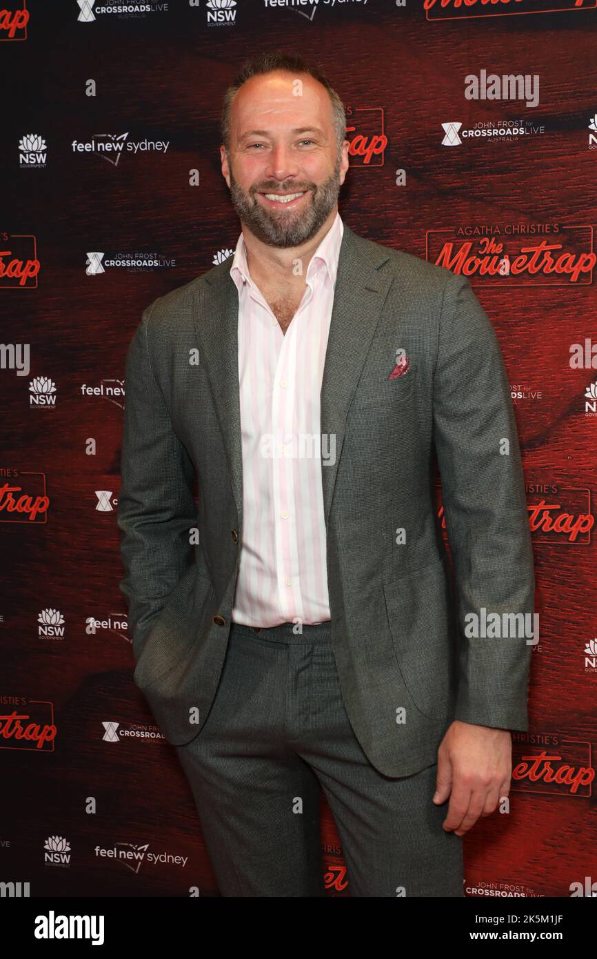 Sydney, Australia. 9th October 2022. Steve Pennells arrives on the red carpet for the Opening ...