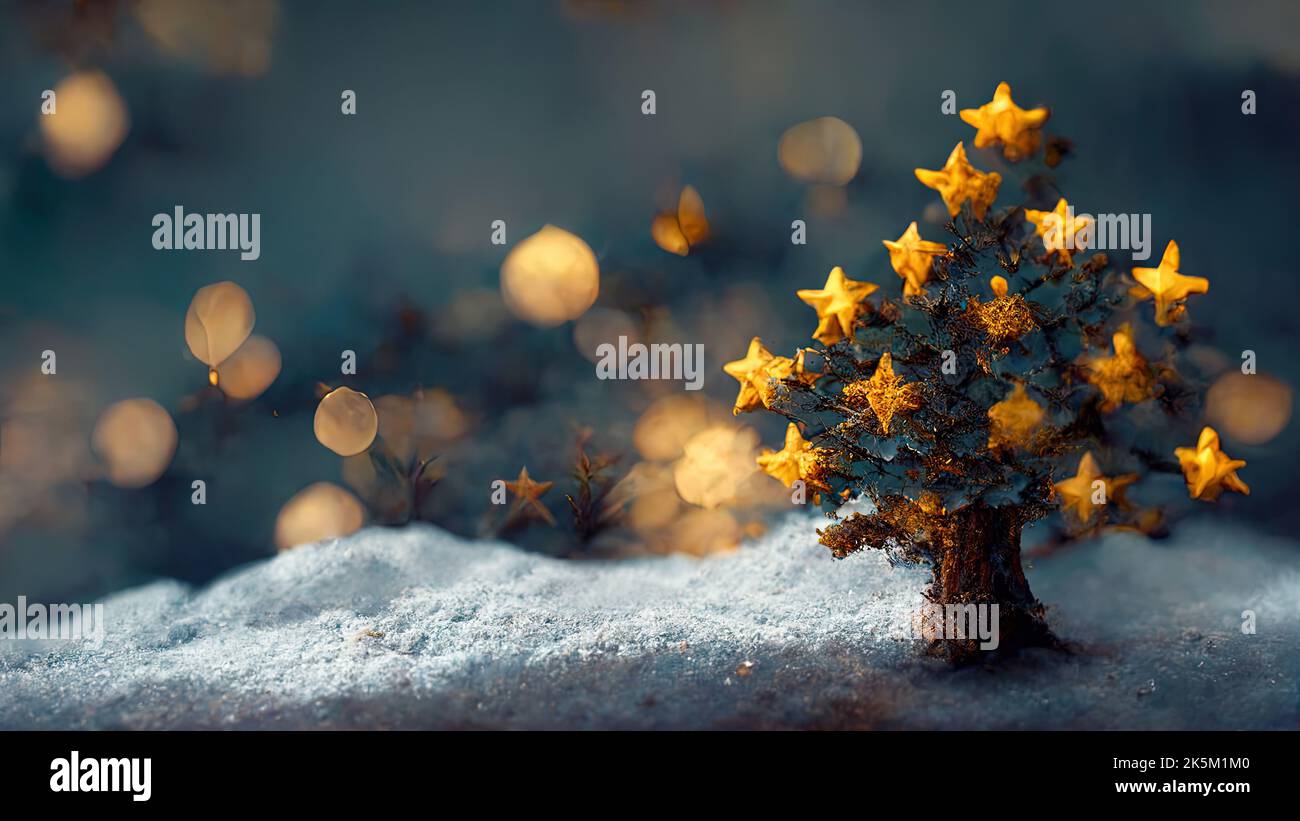 Stars garland wallpaper garlands in hi-res stock photography and images ...