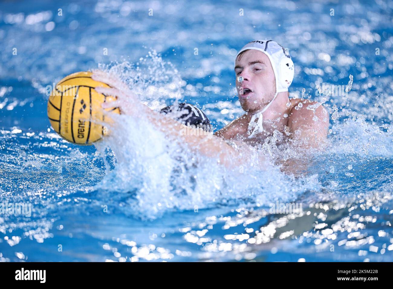 Lucci (Distretti Ecologici Nuoto Roma) during the Italian Waterpolo Men ...