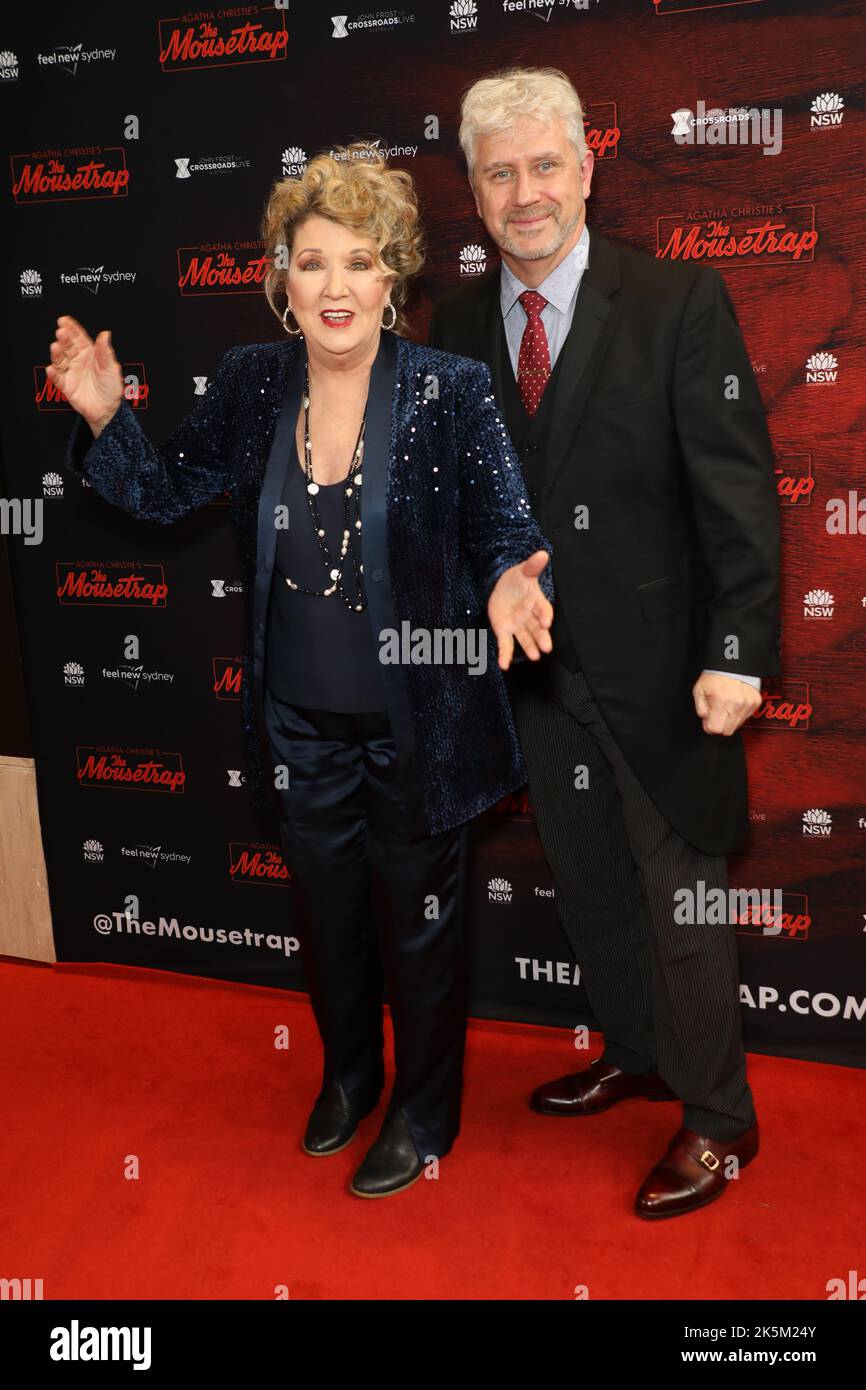 Sydney, Australia. 9th October 2022. Amanda Muggleton arrives on the ...