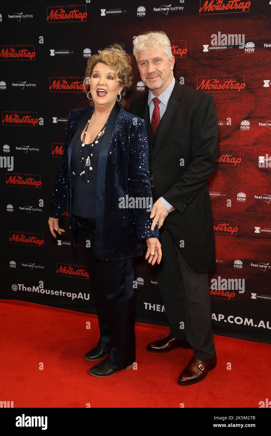 Sydney, Australia. 9th October 2022. Amanda Muggleton arrives on the ...