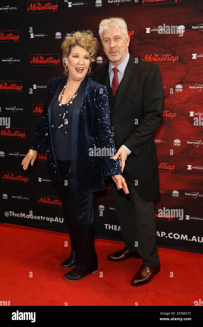Sydney, Australia. 9th October 2022. Amanda Muggleton arrives on the ...