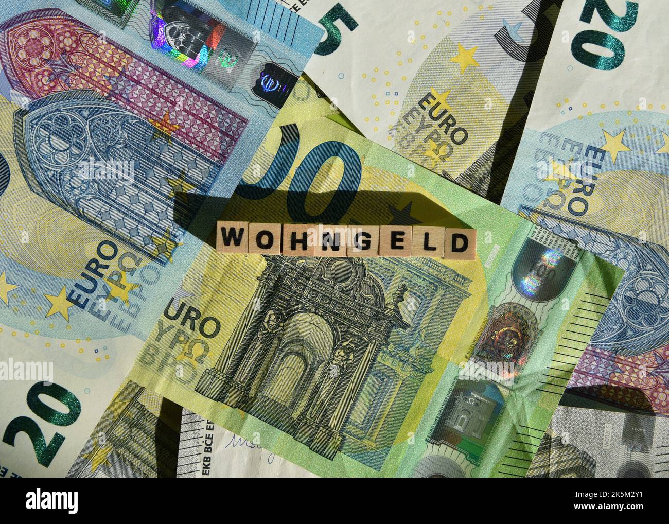the german word for a social payment of the state called Wohngeld Stock ...