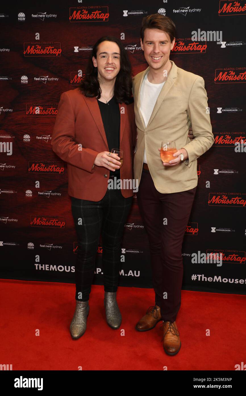 Sydney, Australia. 9th October 2022. Mitchell Coombs and tbc arrive on ...