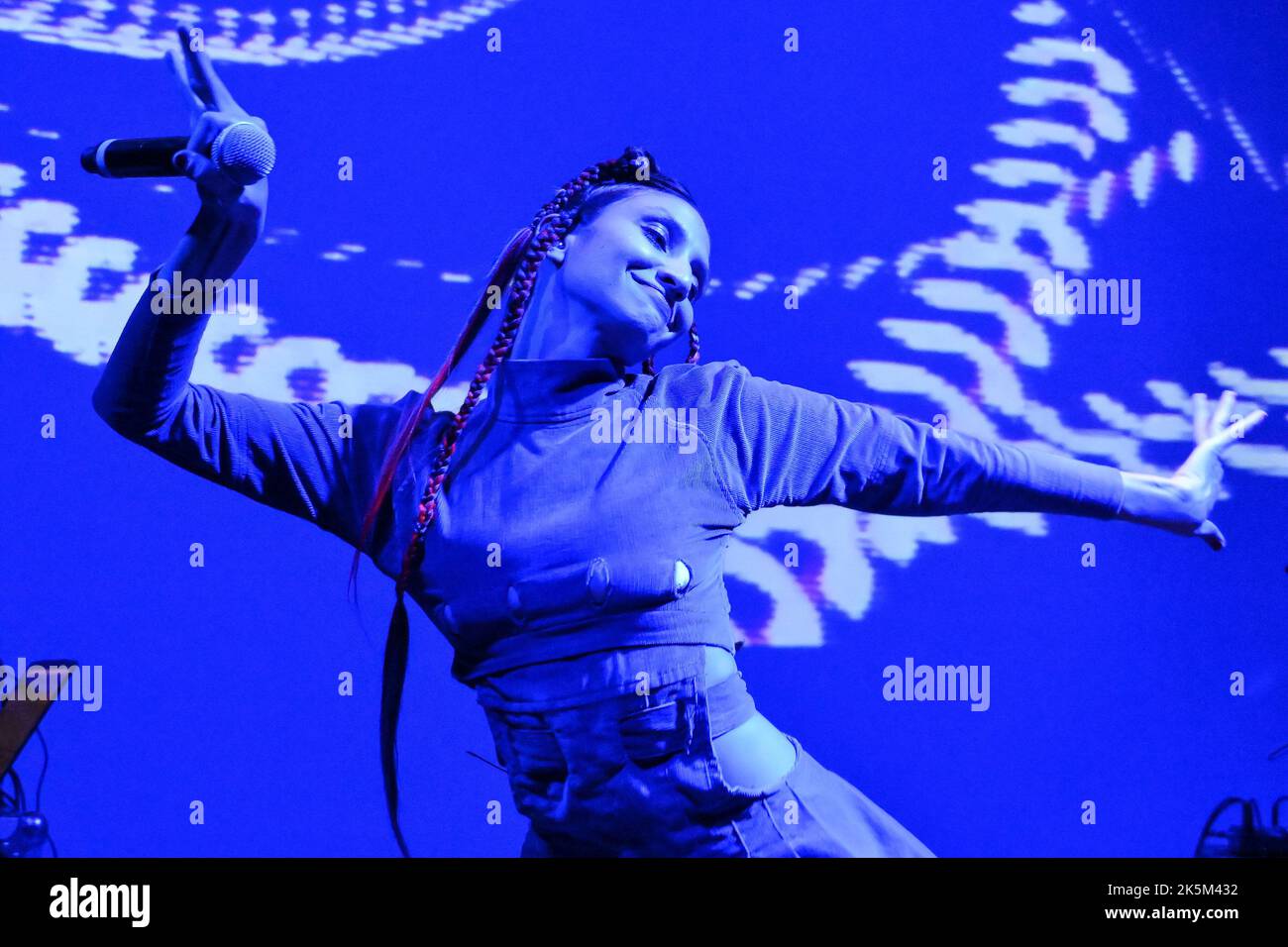 Nava during the Concert at Roma Europa Festival 2022 on October 8, 2022 ...