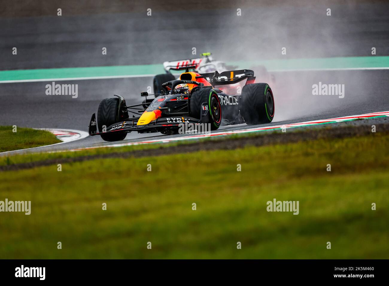 01 VERSTAPPEN Max (nld), Red Bull Racing RB18, action during the Formula 1 Honda Japanese Grand ...