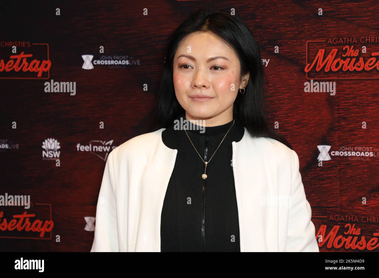 Sydney, Australia. 9th October 2022. Jenny Wu arrives on the red carpet ...