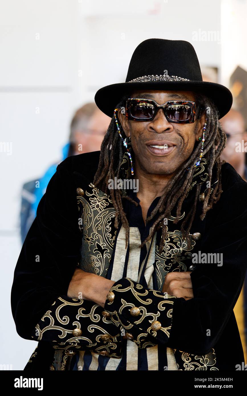 Paris, France. 7th Oct, 2022. Singer/songwriter Jackson Suriam attends ...