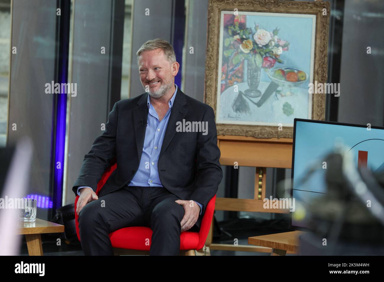 Actor Douglas Henshall appearing on the BBC1 current affairs programme ...