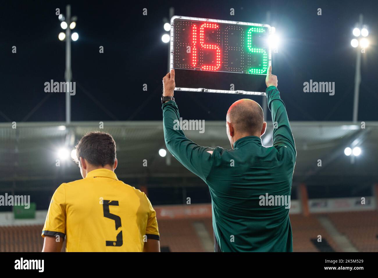 Player change board hi-res stock photography and images - Alamy