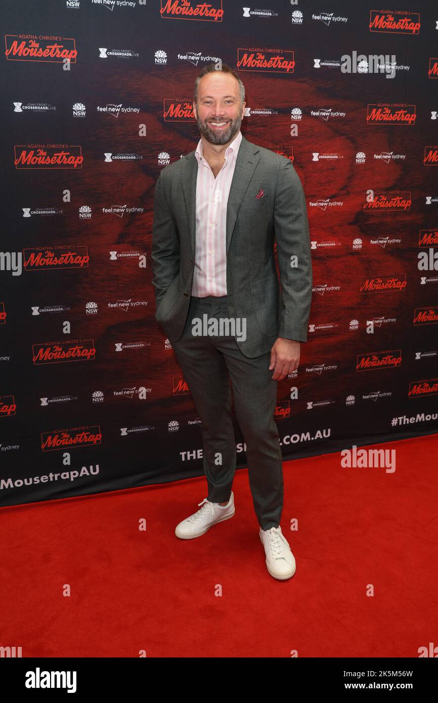 October 9, 2022: STEVE PENNELLS attends the Opening Night of Agatha Christie's The Mousetrap at ...