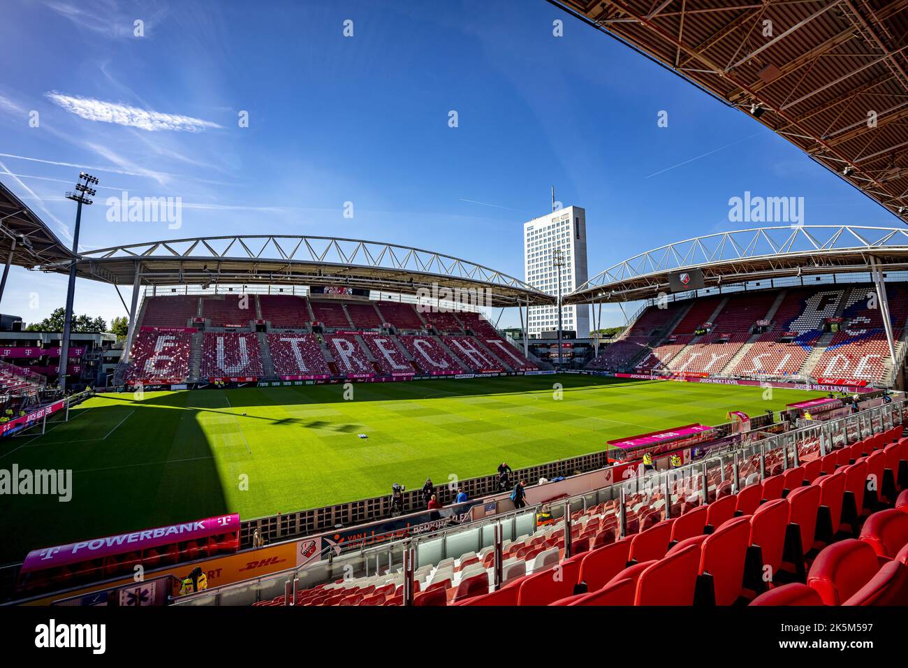 UTRECHT, Netherlands, 09-10-2022, football, Stadium de Galgenwaard ...