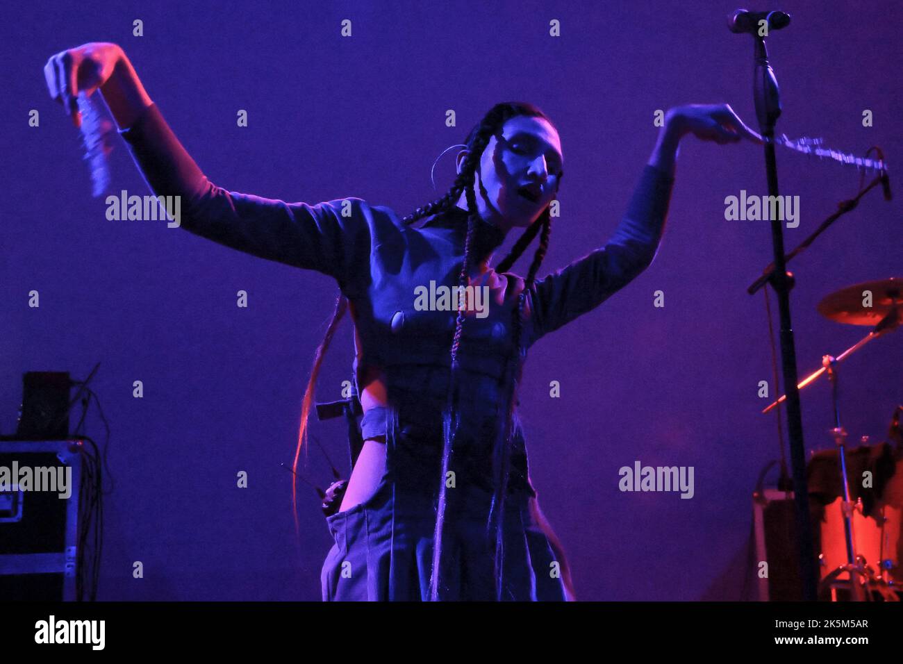 Nava during the Concert at Roma Europa Festival 2022 on October 8, 2022 ...