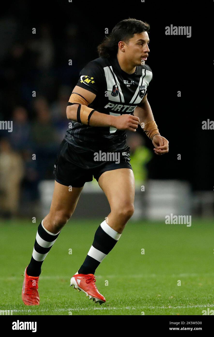 New Zealand's Joseph Tapine in action during the Bartercard ...