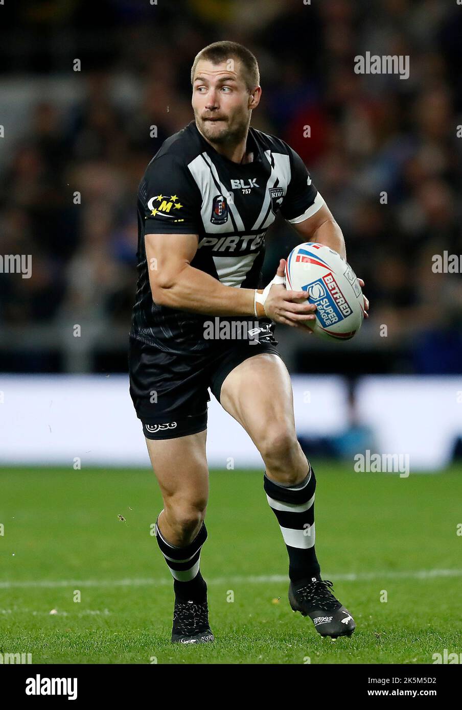 New Zealand's Kieran Foran in action during the Bartercard ...