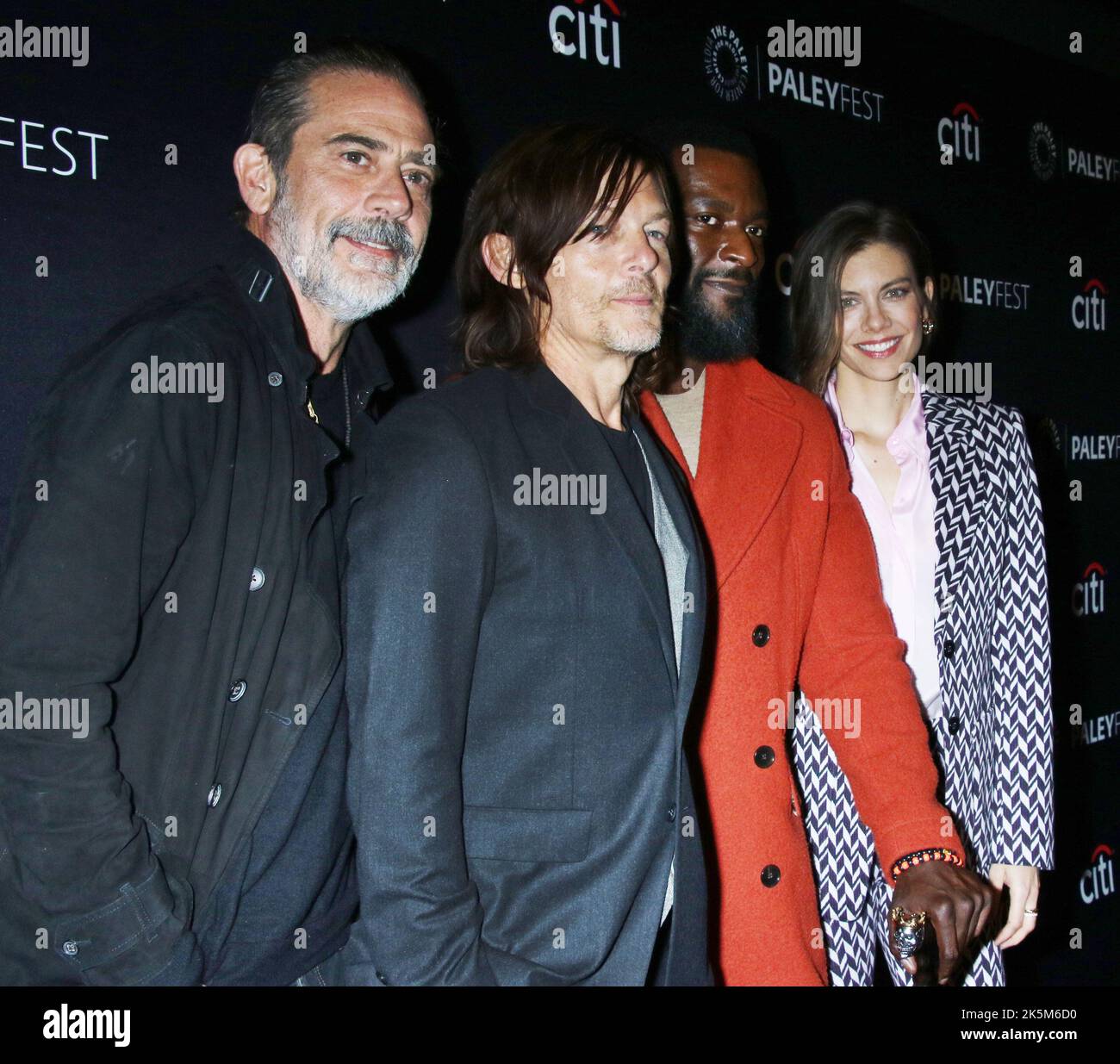 Paleyfest NY2022 feature The Walking Dead -PICTURED: Jeffrey Dean Morgan, Norman Reedus, Michael ...
