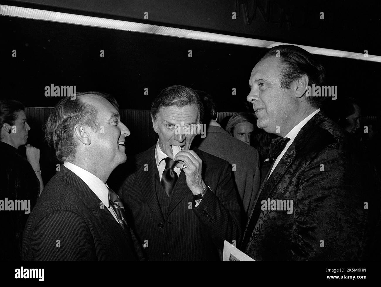 John Pritchard, British conductor, with the English Chamber Orchestra ...