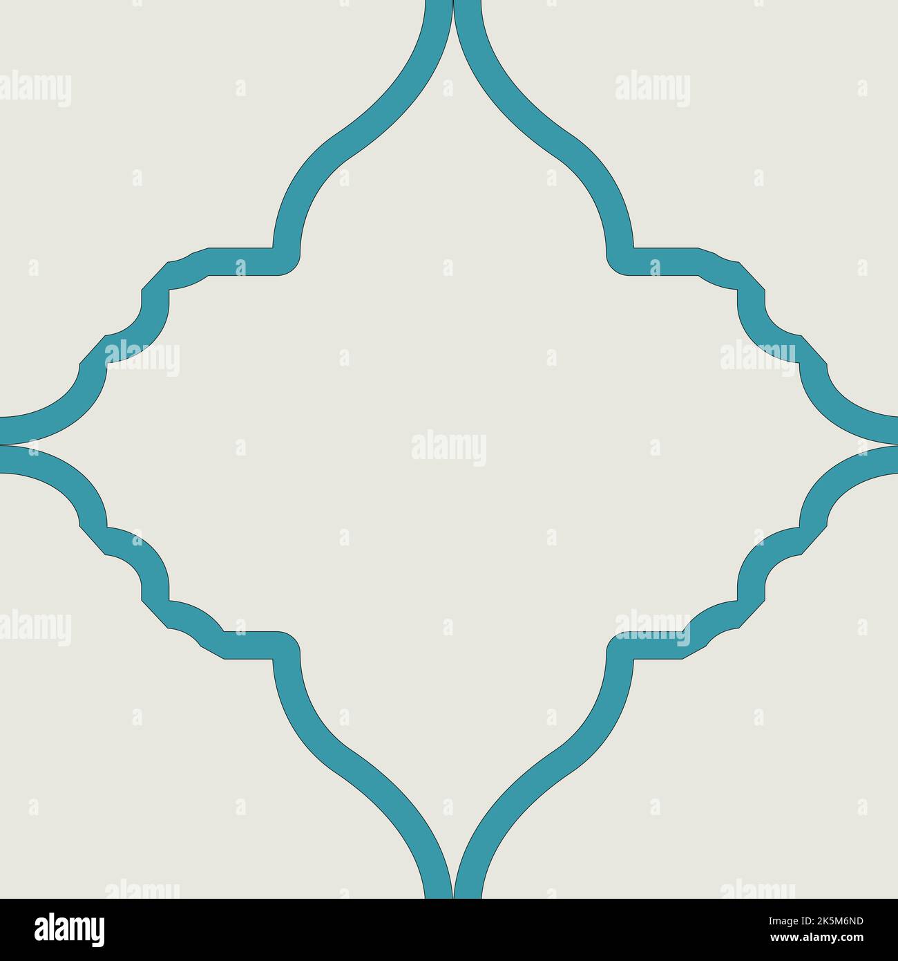 simple geometrical repeat rangoli pattern Stock Photo - Alamy